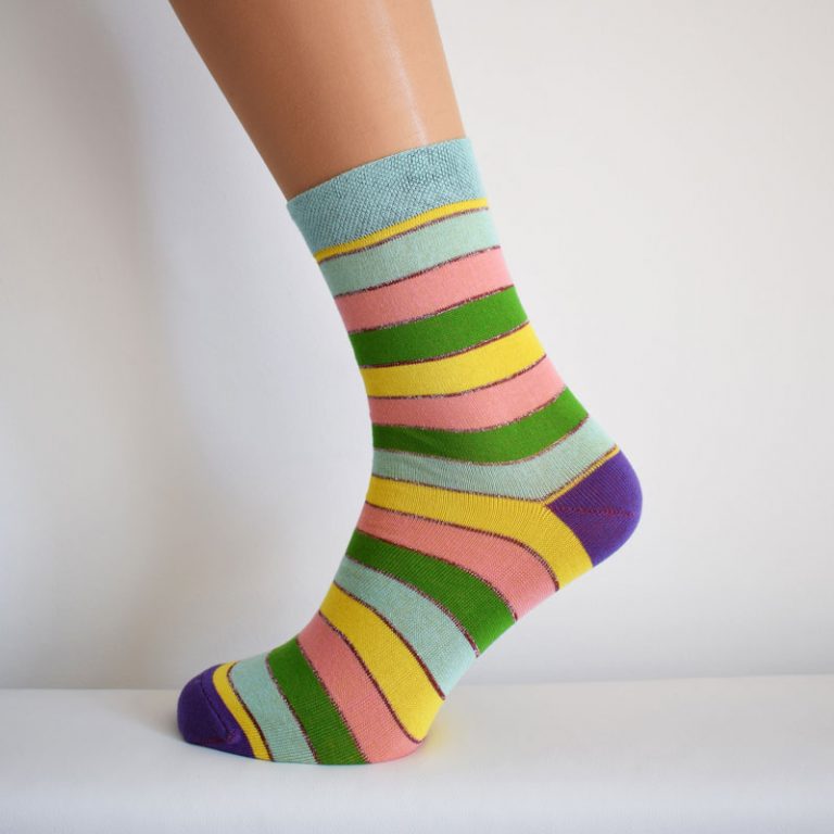 Ženske pisane nogavice - Komplet 5 parov - Slovenske Nogavice