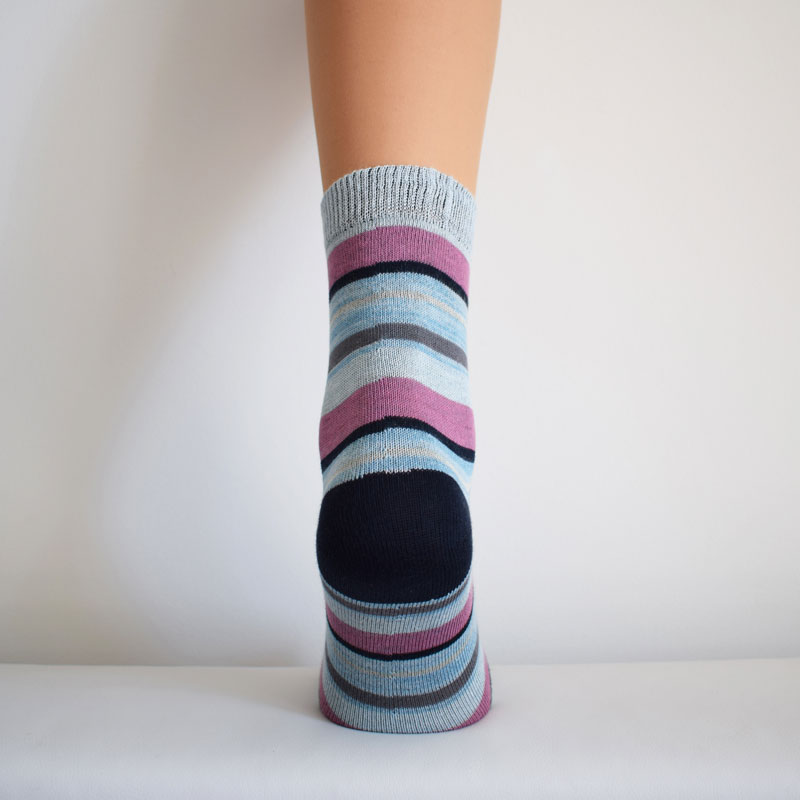 Nogavice s črtami - Komplet 5 parov - Slovenske Nogavice